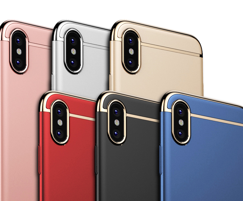 Luxusný 3-dielny obal na iPhone X · LUXUSNE-DOPLNKY.EU