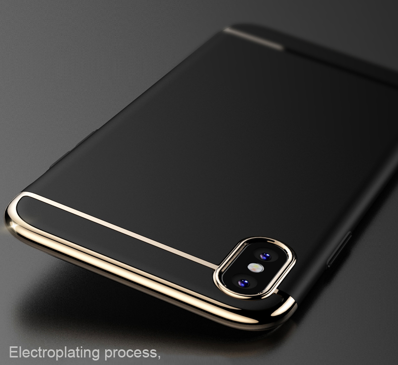 Luxusný 3-dielny obal na iPhone X · LUXUSNE-DOPLNKY.EU